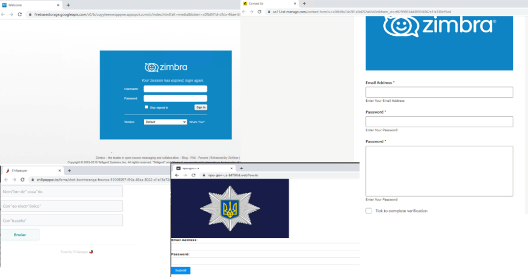 Spearphishing Campaign Targets Zimbra Webmail Portals of Government ...