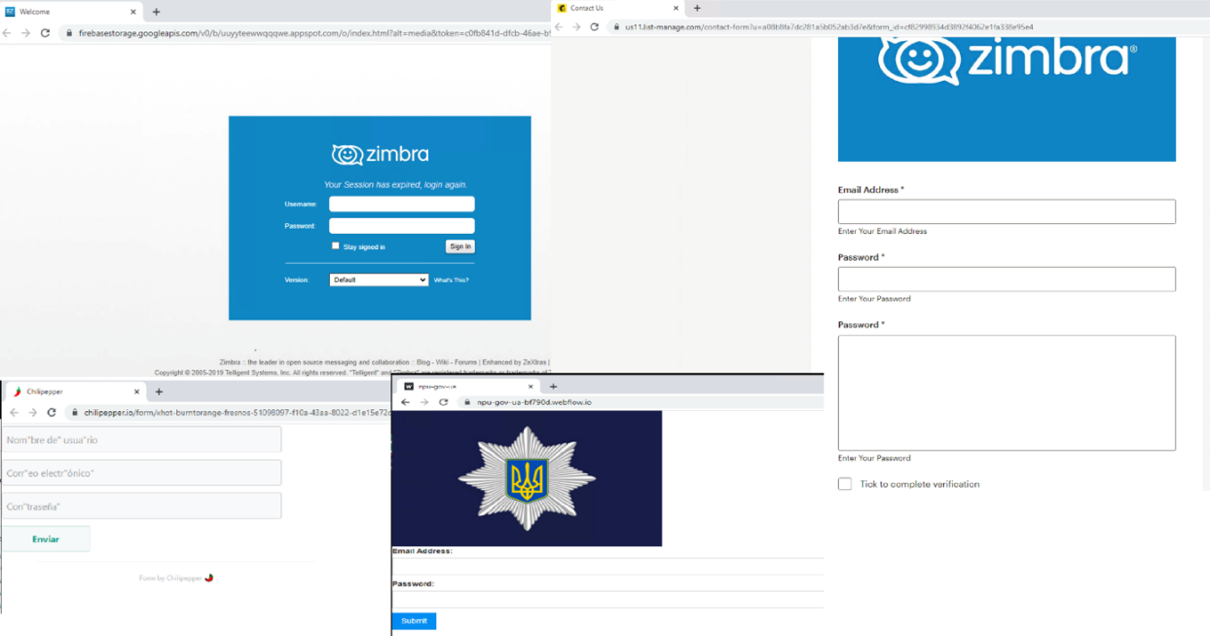 Spearphishing Campaign Targets Zimbra Webmail Portals of Government ...